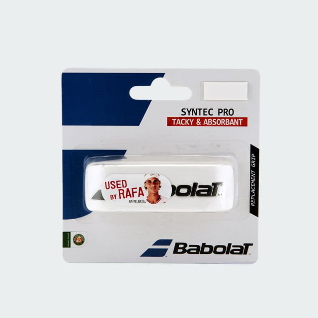 Babolat Syntec Pro White - Withers Sports - Specialist Racket Sports Shop